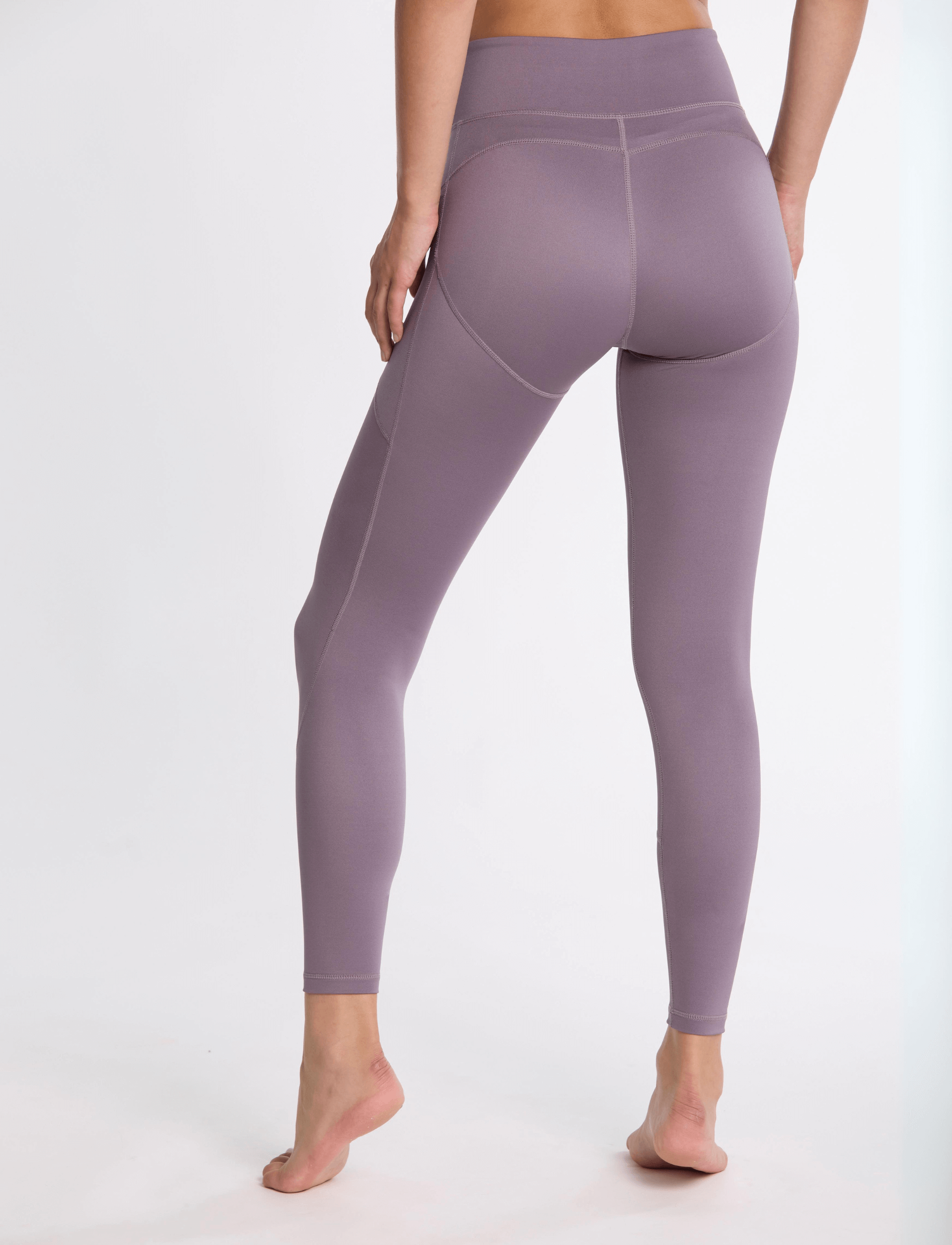 Flex Tights MAUVE - Full Length