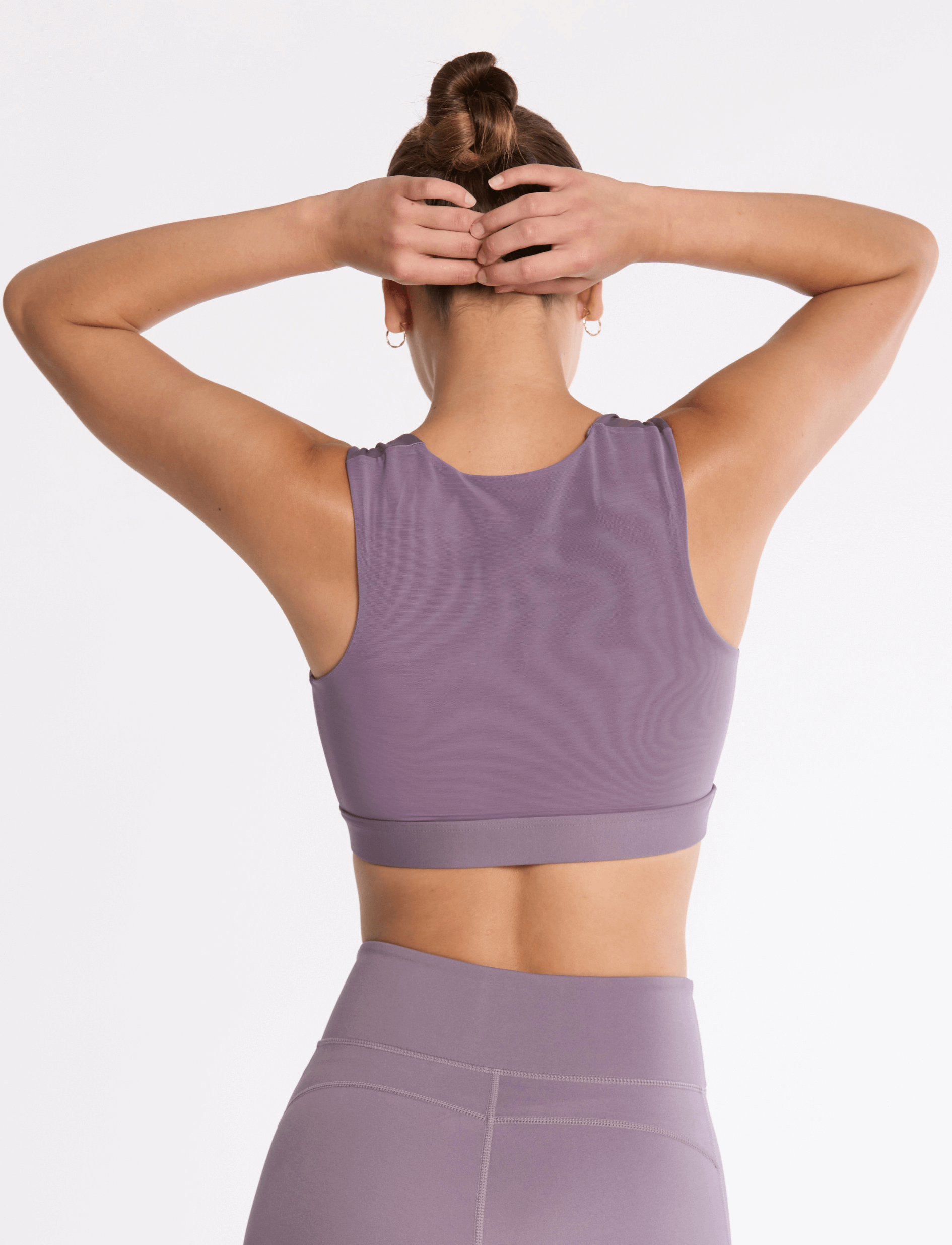 Flex Square Neck Bra MAUVE