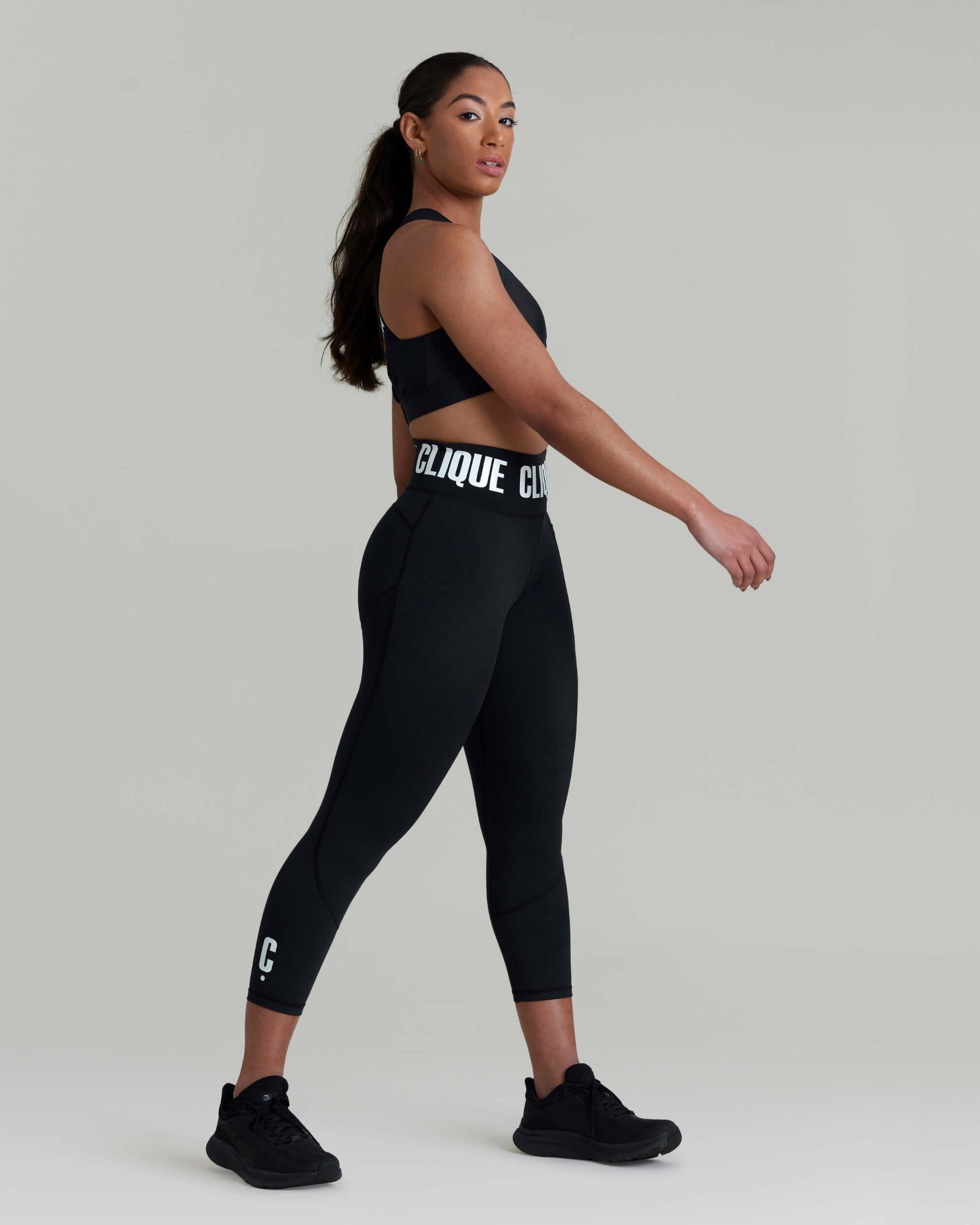 CLQ Power 7/8 Compression Tights - Classic – CLIQUE Fitness