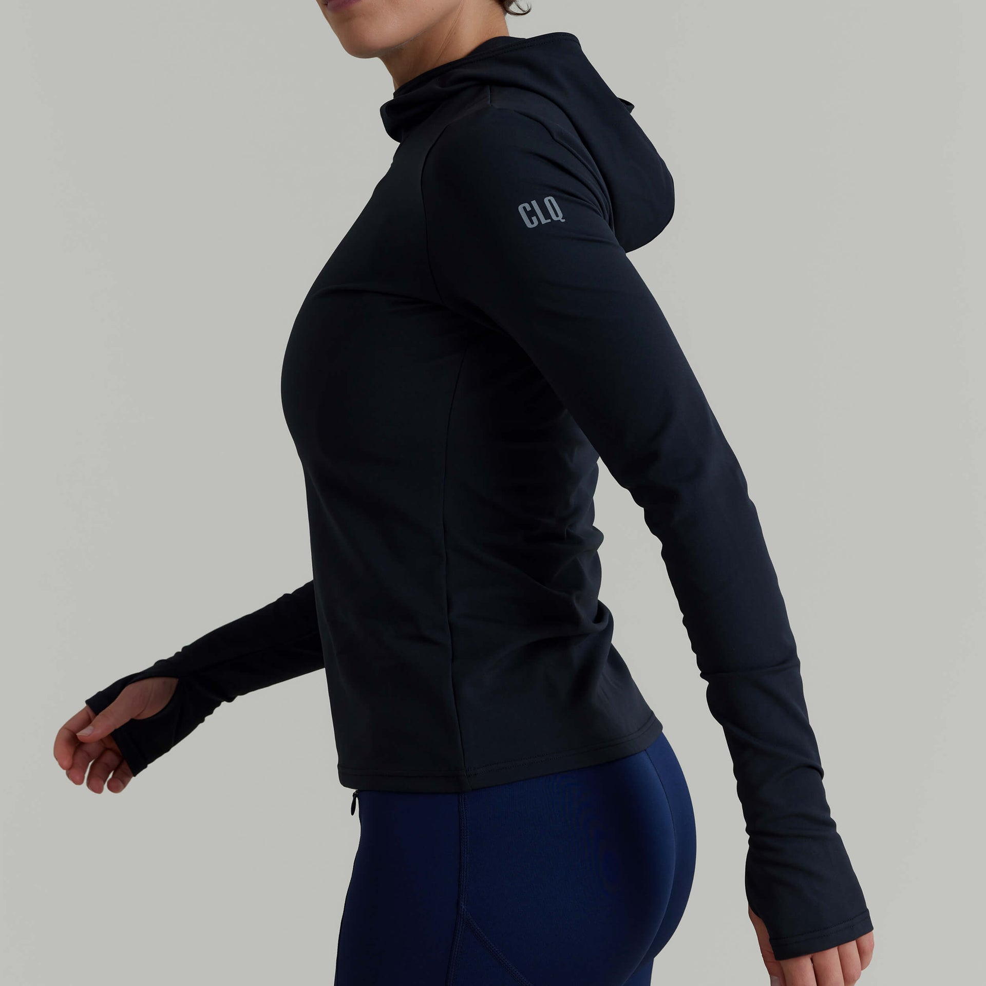 CLQ Running Hooded Top – CLIQUE Fitness